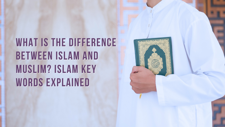 What Is The Difference Between Islam And Muslim - Religious Question