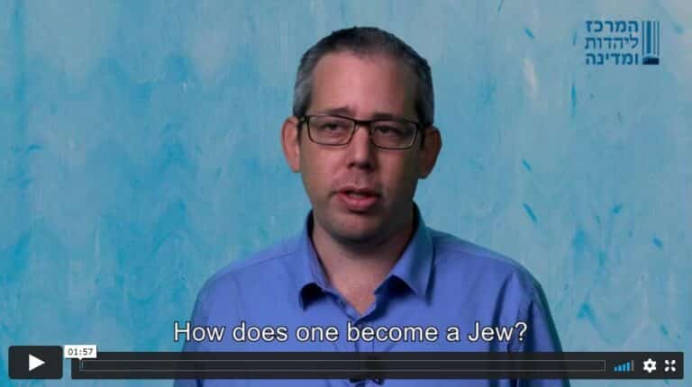 How Do You Become A Jew - Religious Question