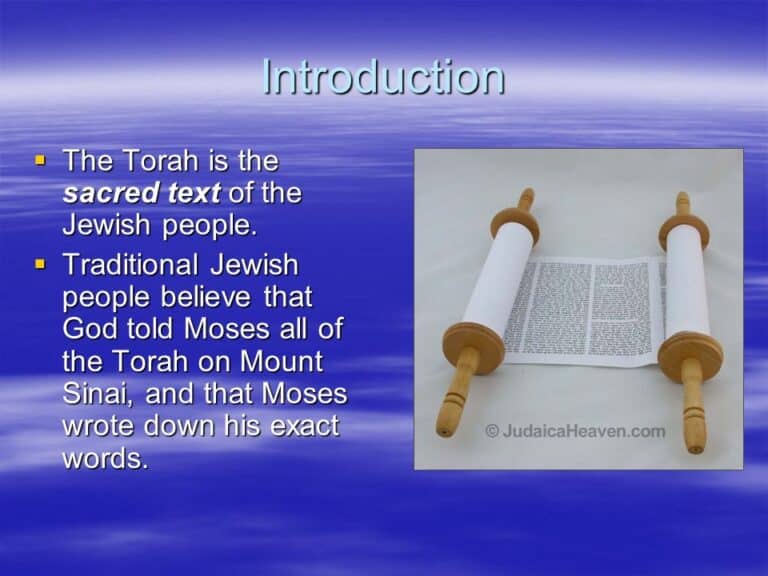 Why Is The Torah Important To Jews - Religious Question