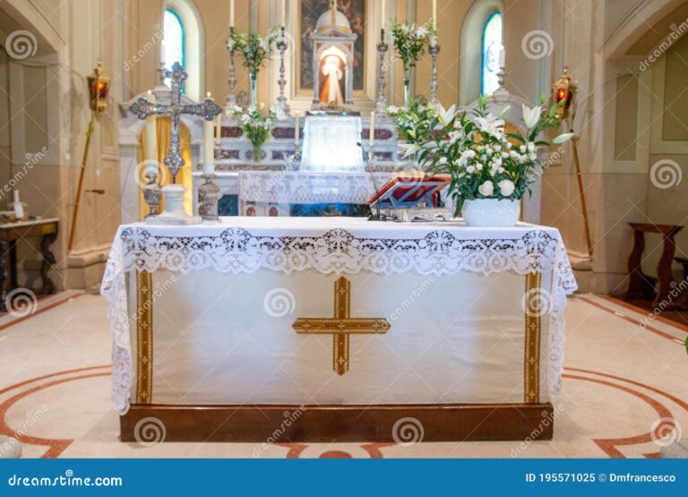 What Does An Altar Symbolize In A Christian Church - Religious Question